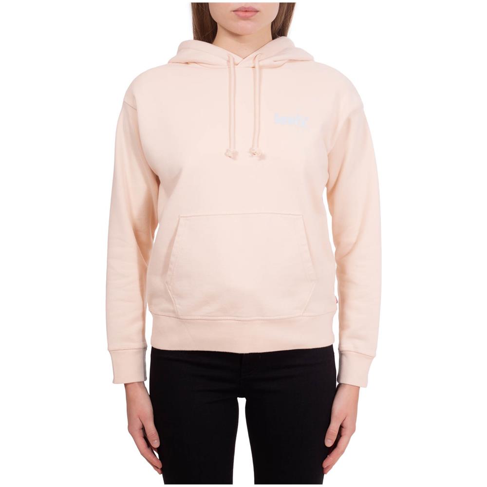 LEVI STRAUSS - Felpa Donna Con Cappuccio E Logo Reflective - ePRICE