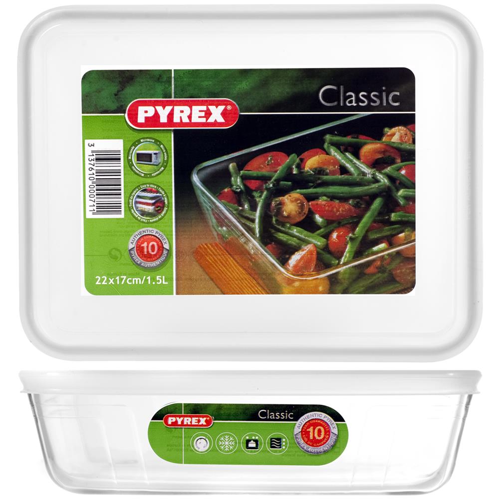 PYREX - Contenitore Rettangolare con Coperchio 1.6 Litri - ePRICE
