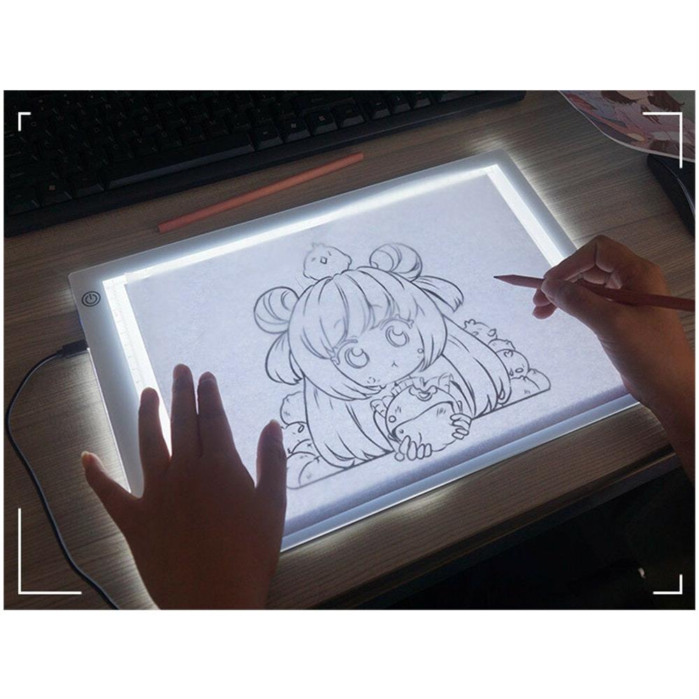 JUSTGREENBOX - A4 Led Drawing Board 1.5m Cavo Usb Di Ricarica Modello ...