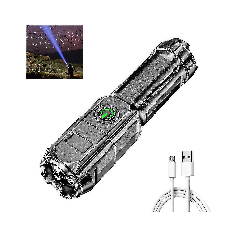 SLD - Flashlight Strong Light Ricaricabile Zoom Gigante Xeno Luminoso ...