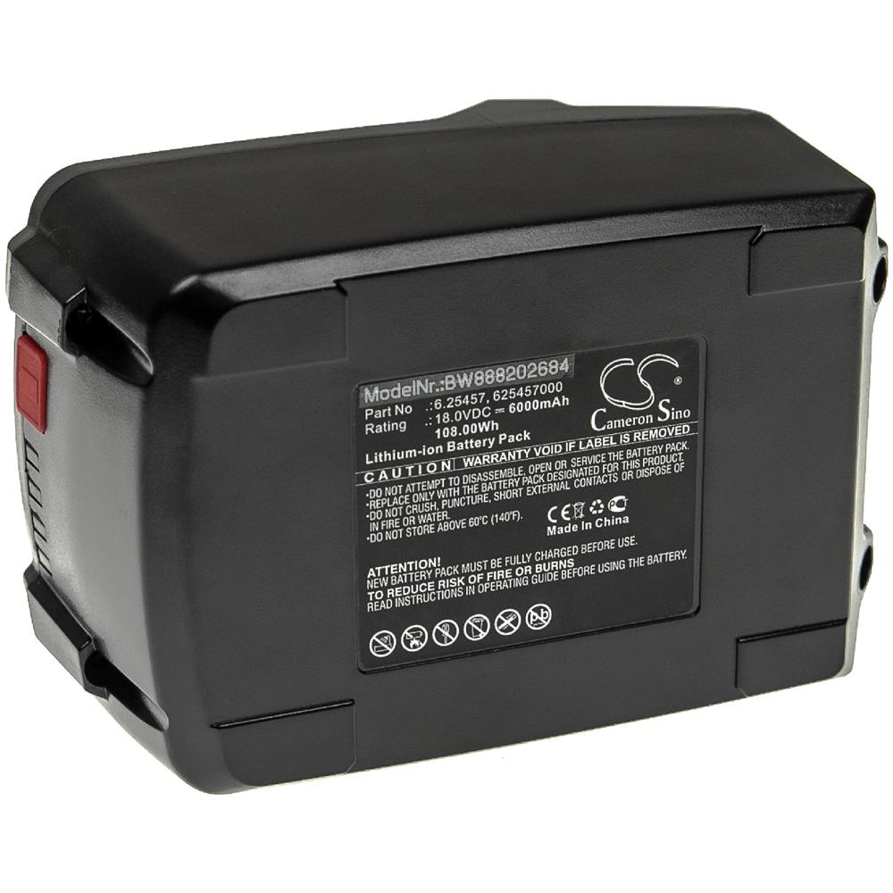 VHBW - Batteria Compatibile Con Metabo Sta18, Sta 18, Sta 18 Ltx, Sta ...