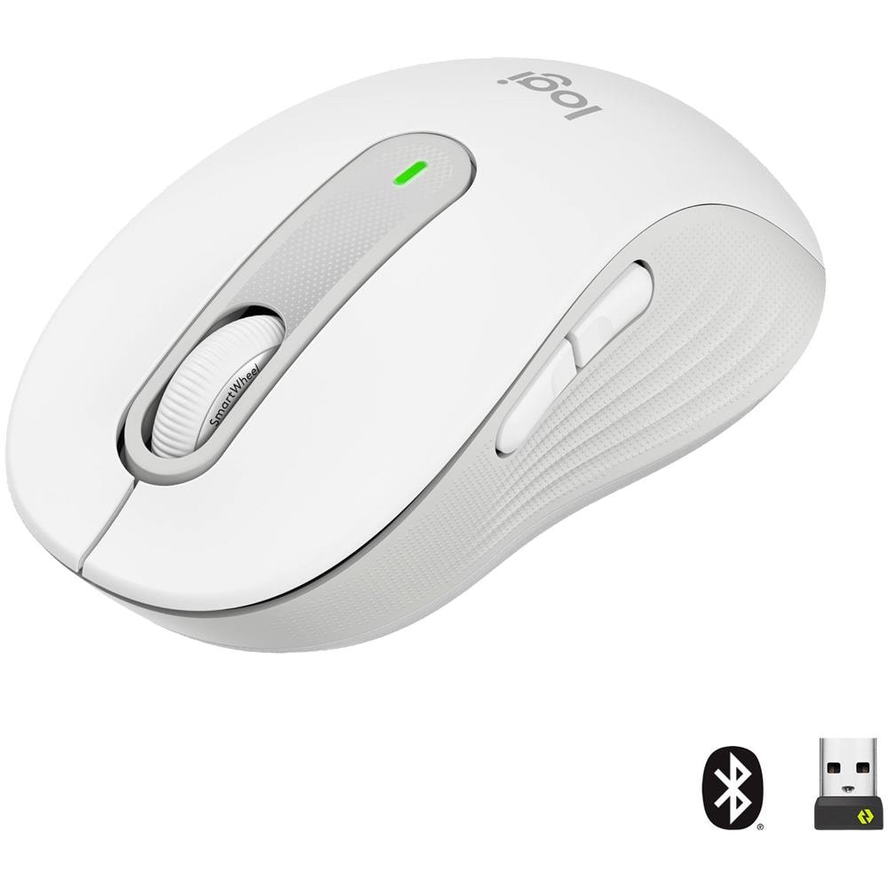 LOGITECH - Mouse Signature M650 Ottico 5 Tasti 2000 DPI Colore Bianco ...