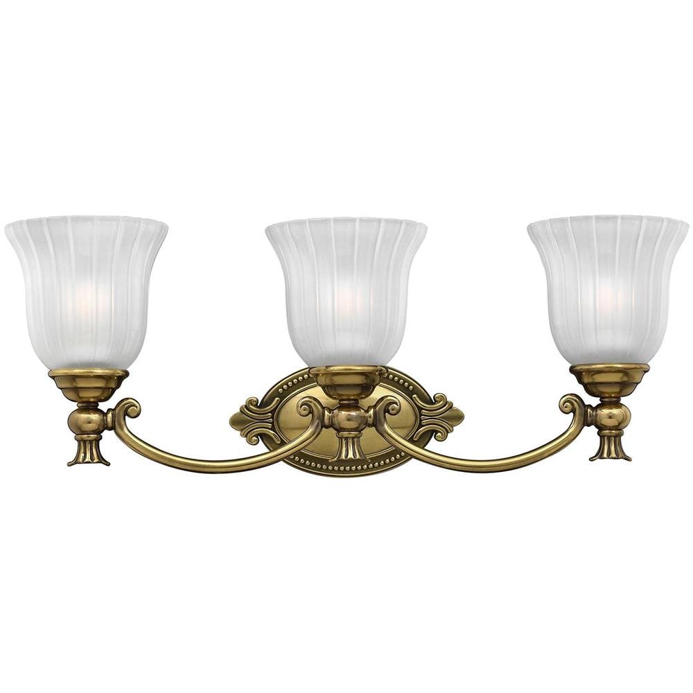 ELSTEAD LIGHTING - Applique A 3 Luci Da Bagno Sopra Lo Specchio Ottone ...