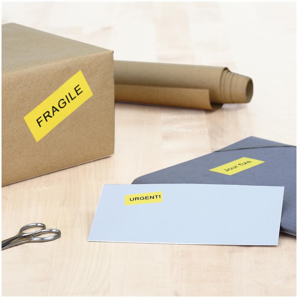 Herma - Labels yellow 105x37 SuperPrint 1600 pcs. , Giallo, Labels ...