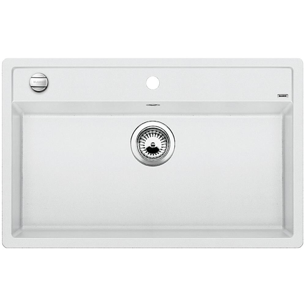 BLANCO - Lavello Filotop Dalago 8-F Silgranit con1 Vasche Colore Bianco ...