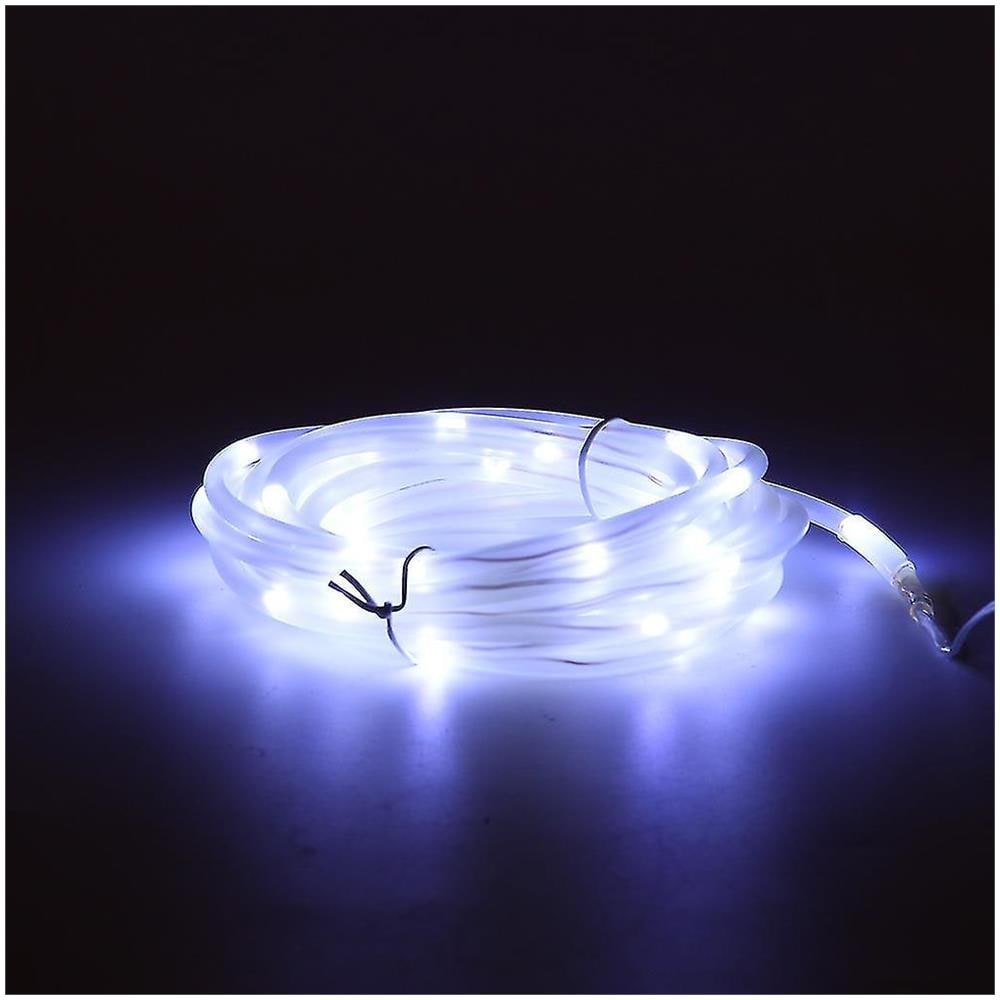 HTN - Tubo Trasparente 5m 50 Lampade Solari Per Esterni Led Filo Di ...