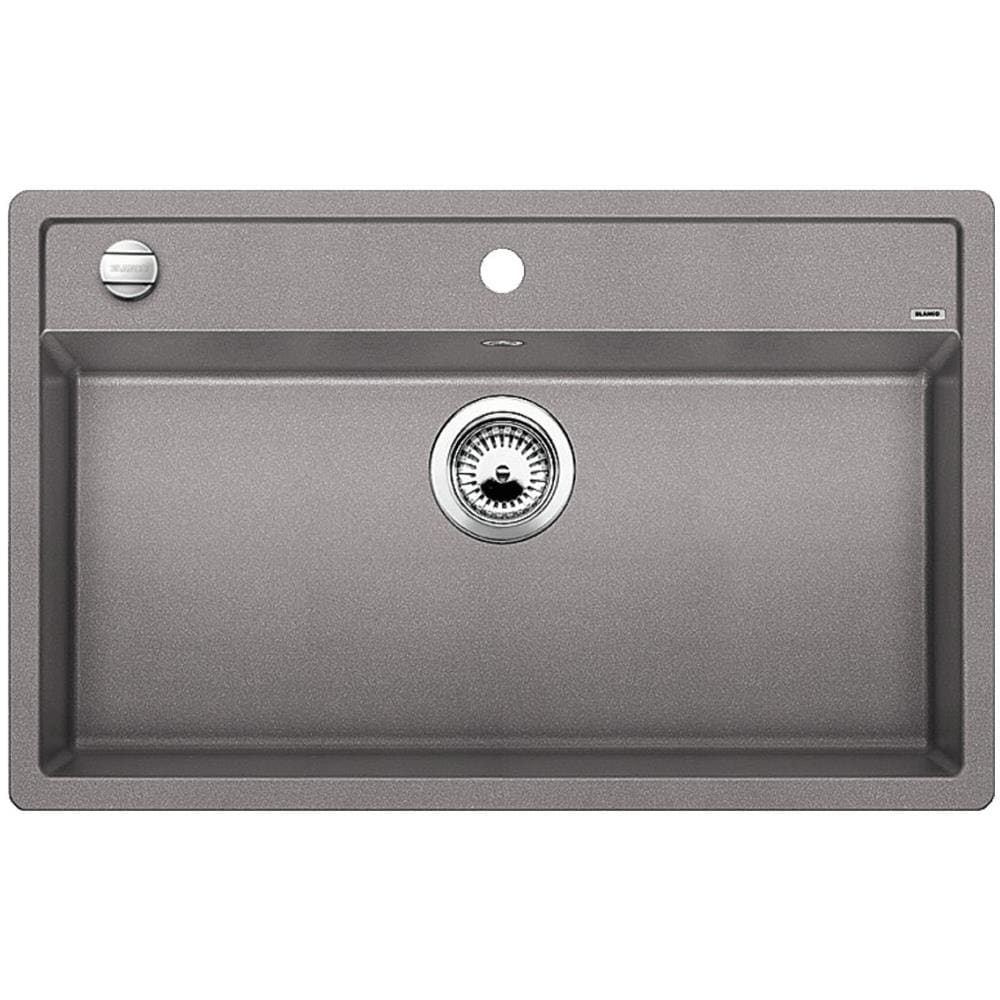 BLANCO - Lavello Filotop Dalago 8-F Silgranit con1 Vasche Colore ...