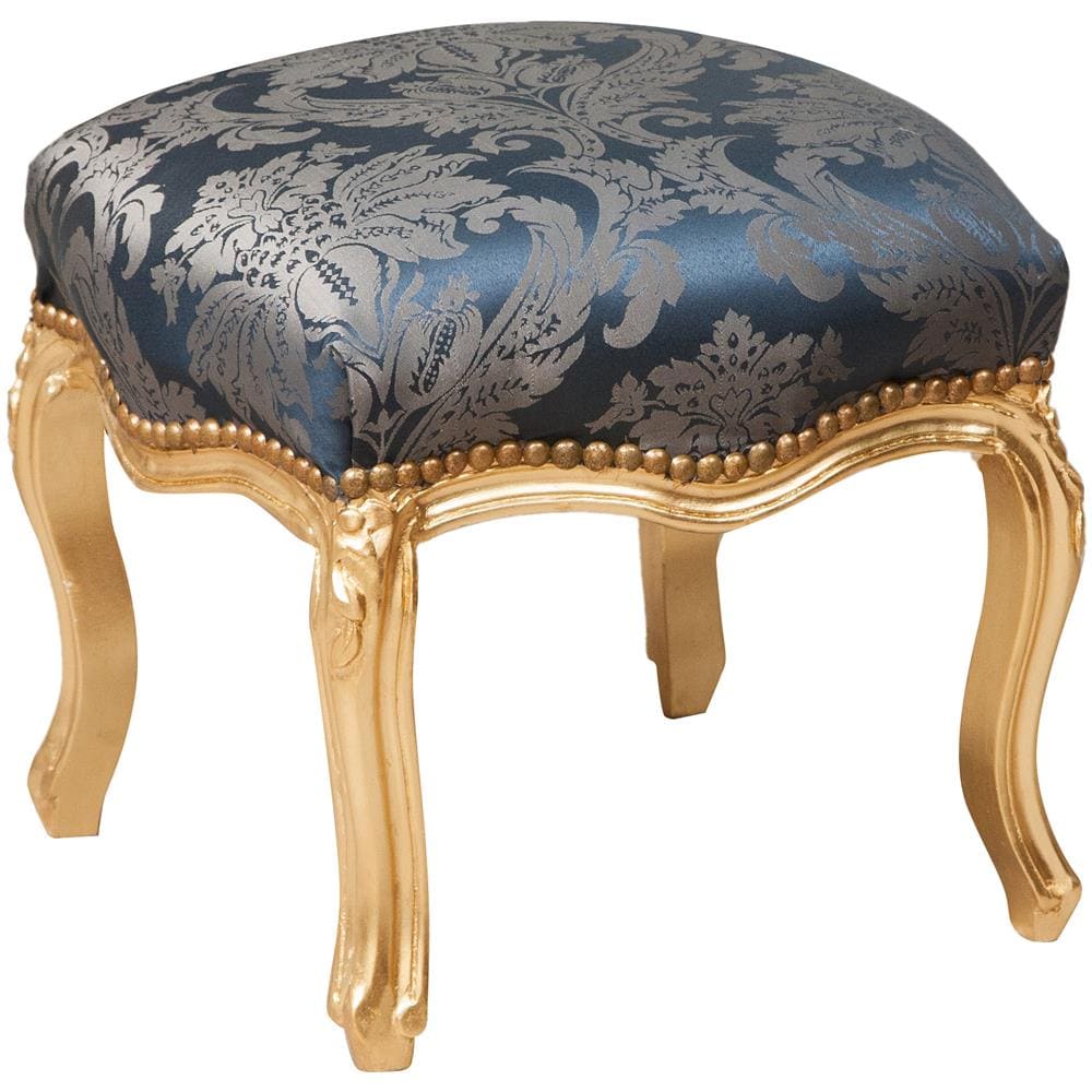 BISCOTTINI - Panchetto Poggiapiedi Stile Francese Luigi Xvi In Legno ...