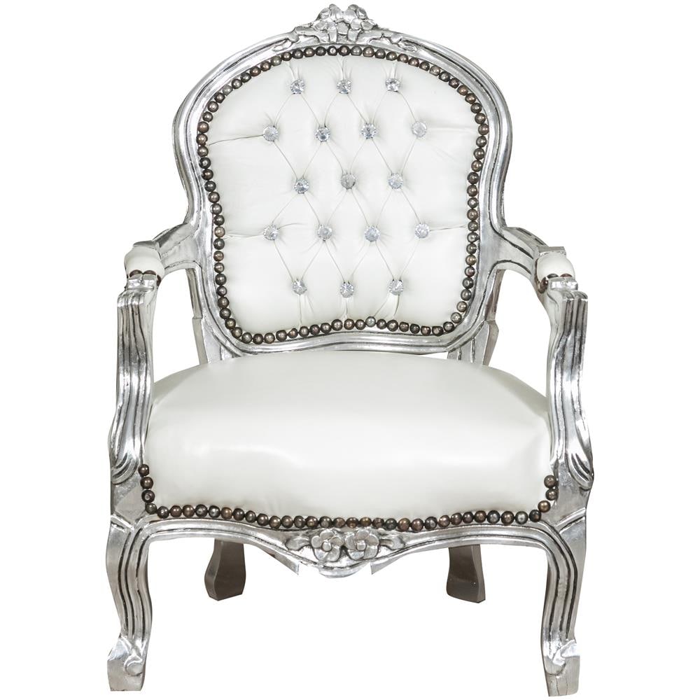 BISCOTTINI - Poltrona Stile Francese Luigi Xvi In Legno Massello Di ...