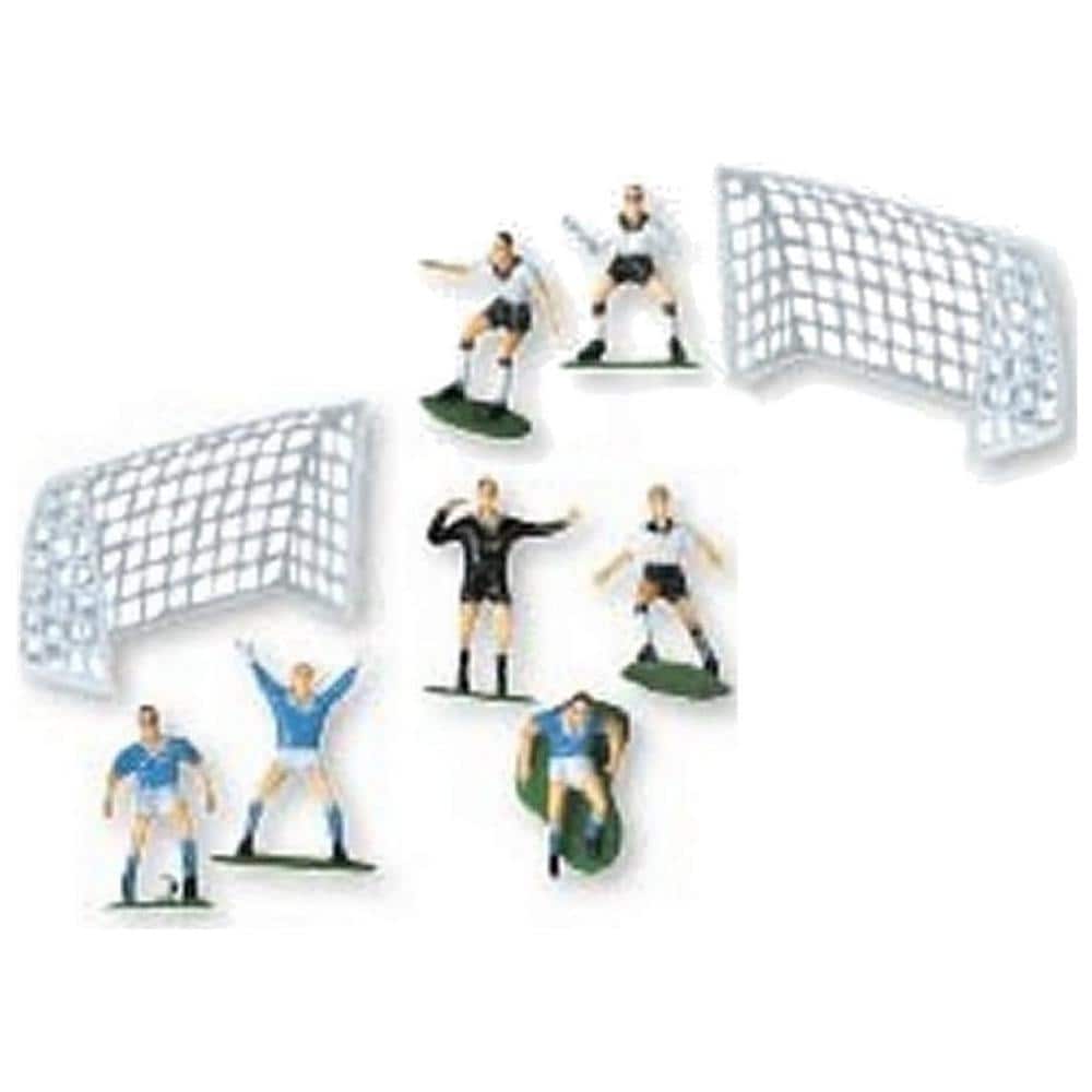 Modecor Italiana - Kit Calcio Per Torta Con Porte E Calciatori 9 Pz ...