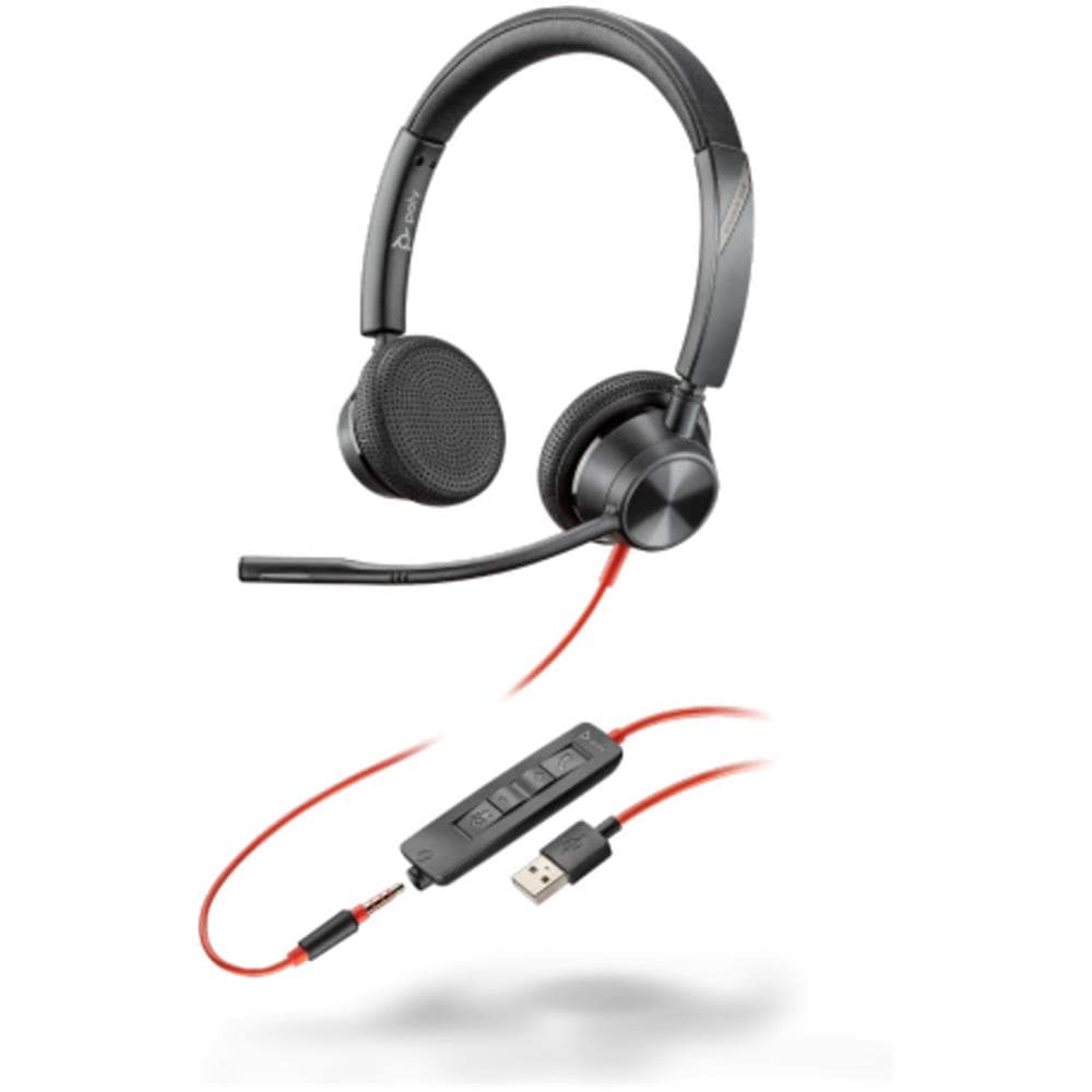 PLANTRONICS - Cuffie On-ear Blackwire C3325 con Microfono Connessione ...