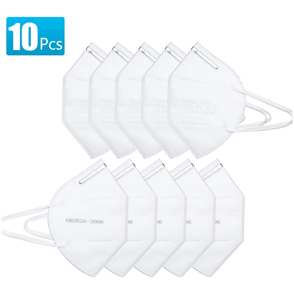 aromore - 10 Pezzi Maschera Facciale Ffp2 4 Strati Maschere Kn95 ...