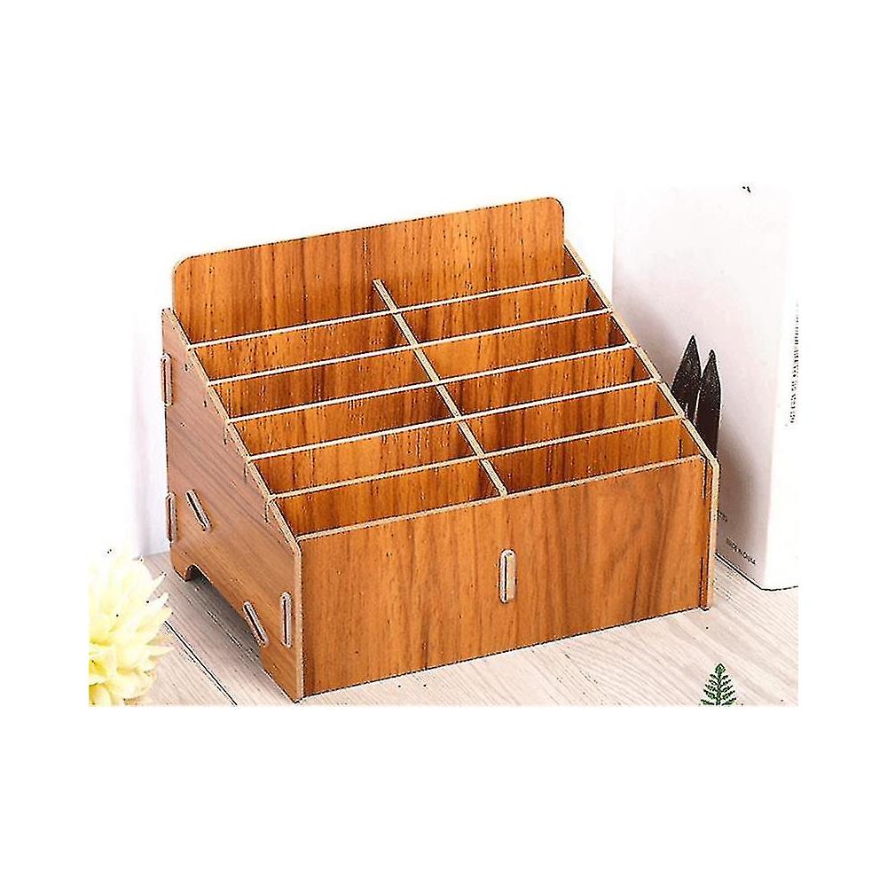 SLD - Rack Mobile Con 12 Scomparti - Teak - ePRICE