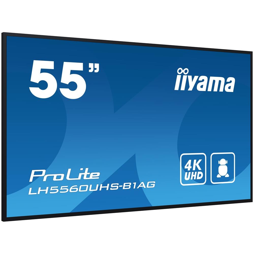 iiyama - Display LFD 55" LED LH5560UHS-B1AG 3840 x 2160 4K Ultra HD ...