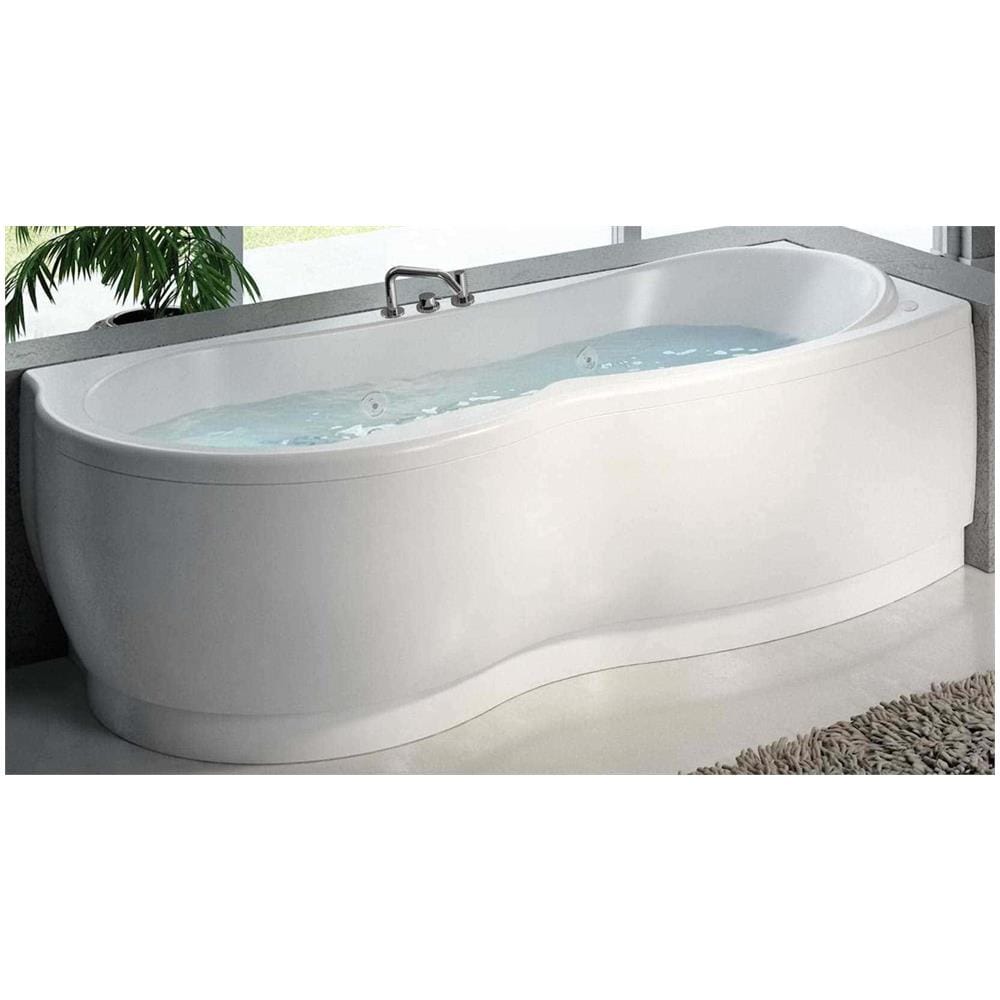 NOVELLINI - Venus Vasca Da Bagno Versione Hydro Plus Misura 170x70 / 85 ...