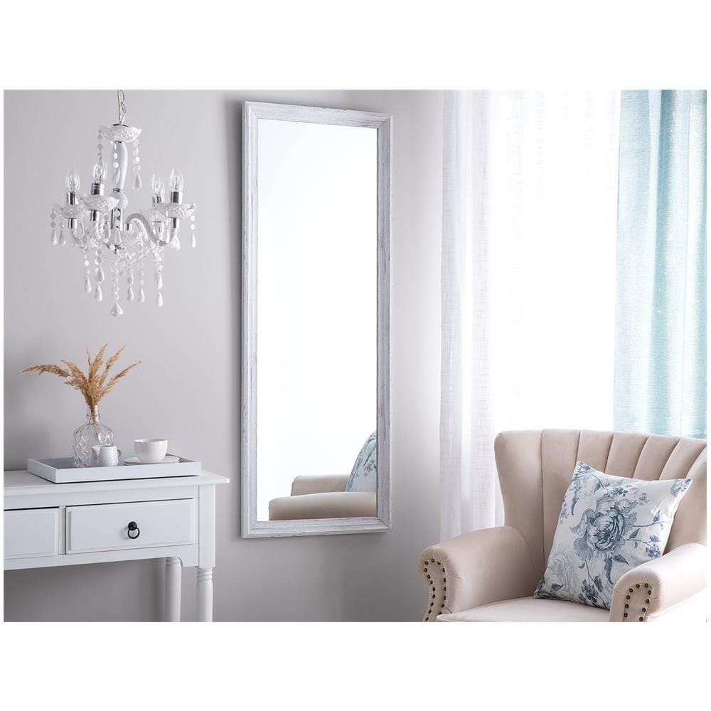 Beliani - Specchio Da Parete In Colore Bianco 50 X 130 Cm Benon - ePRICE