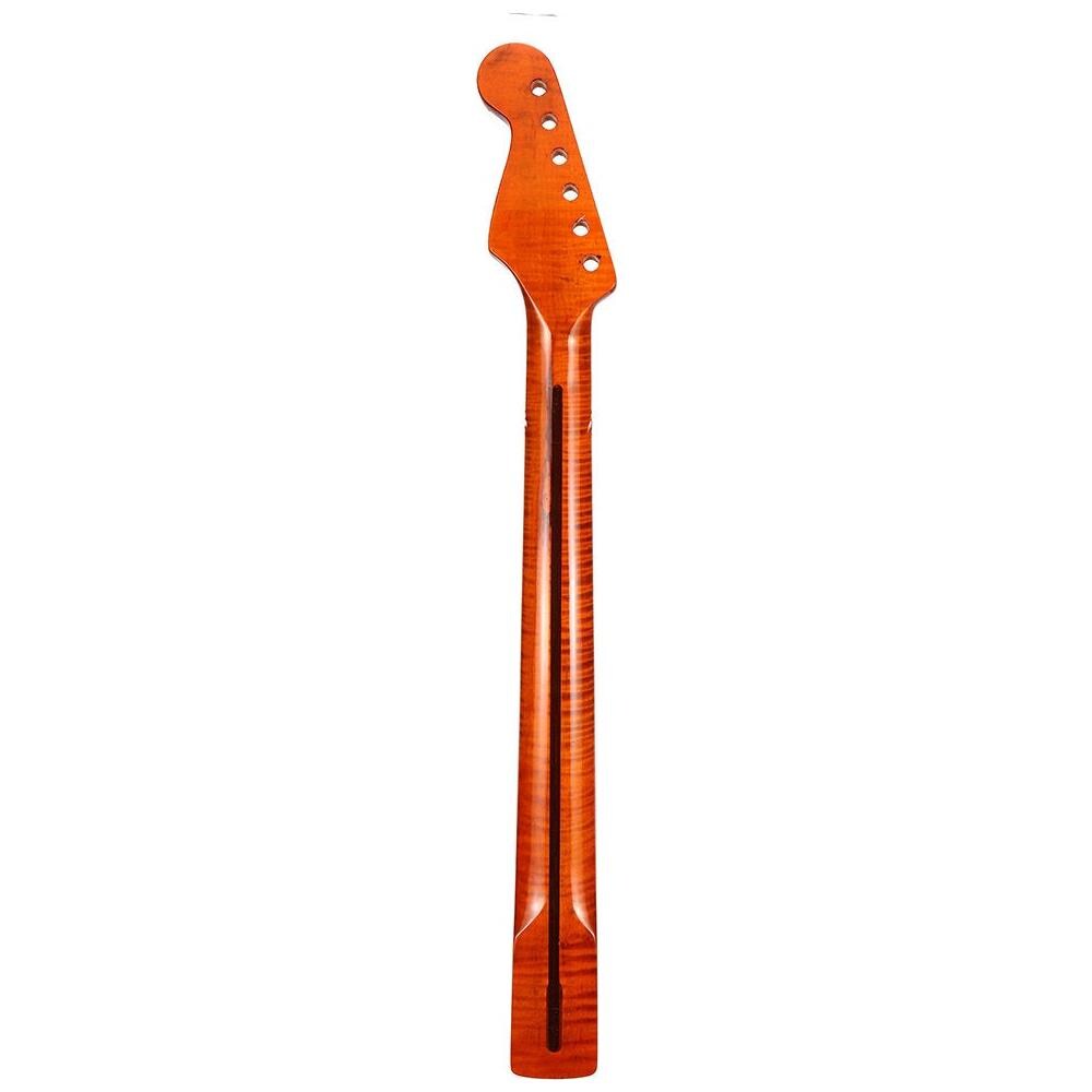 JUSTGREENBOX - Vintage Chitarra Elettrica Collo 21 Tasti Tastiera Acero ...
