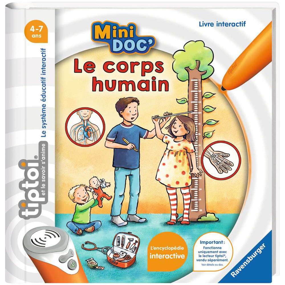 RAVENSBURGER - Tiptoi® - Mini Doc' - Le Corps Humain - ePRICE