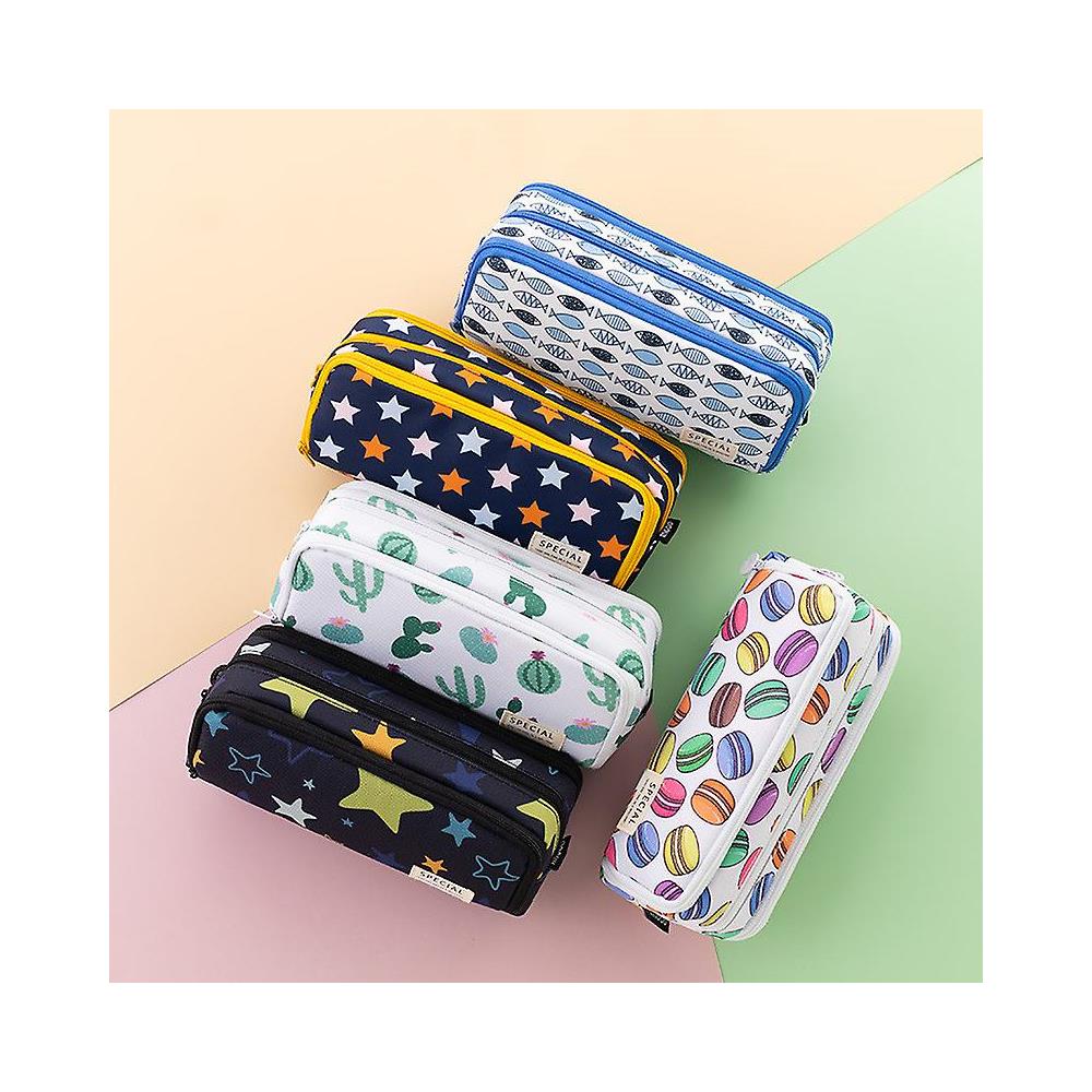 HTN - Angoo Cartoon Drawing Pen Borse Case A Matita A Doppio Lato Lato ...