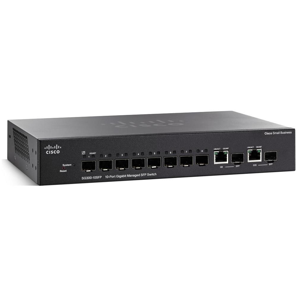 CISCO SYSTEMS - Switch / SG 300-10 10p Gigabit Mgd SFP - ePRICE