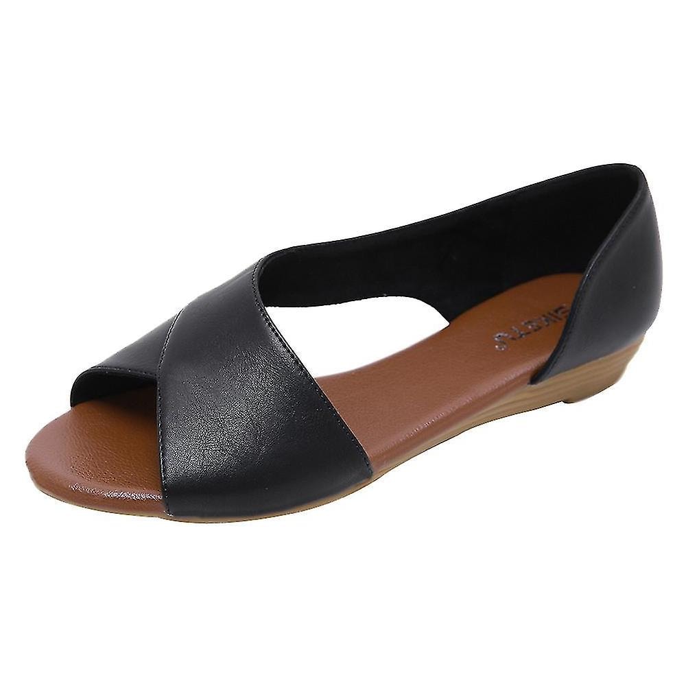 HTN - Scarpe Per Piselli Da Donna Estate A Fondo Piatto Single Scarpe ...