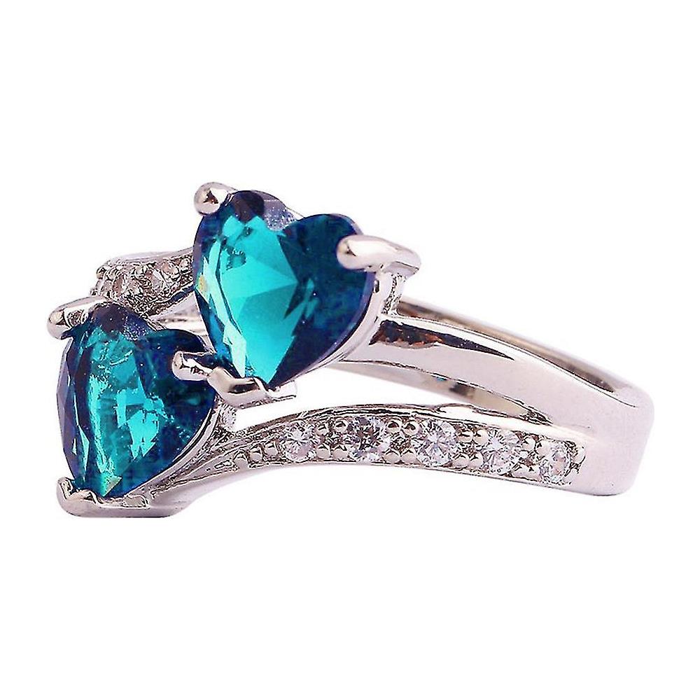 HTN - Amante Della Moda Gioielli Arcobaleno E Anello Argento Di Gemma ...