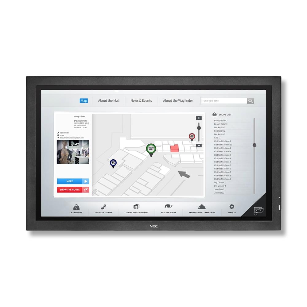 NEC - Display LFD 70" LED Touch Screen MultiSync P703 SST 1920x1080 Full HD - ePRICE