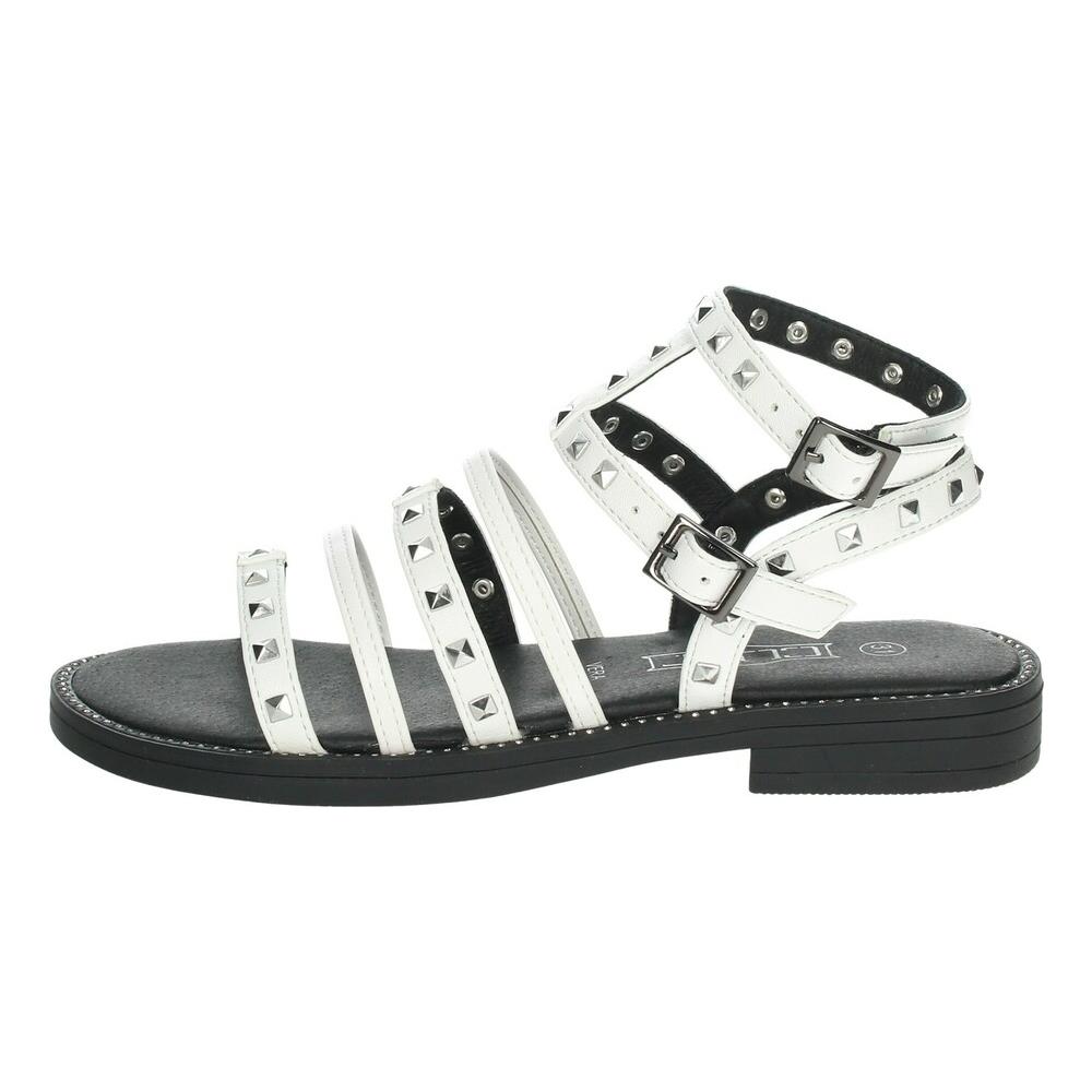 CULT - Grace Sandali Borchie Scarpe Donna Bianco Schiava Bianco 36 - ePRICE