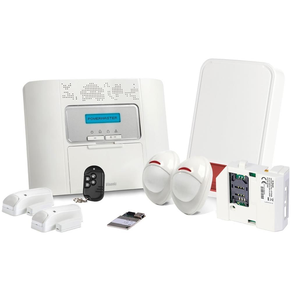 Visonic - Powermaster Kit4 Gsm Ip - Allarme Casa Senza Fili Gsm / Ip ...
