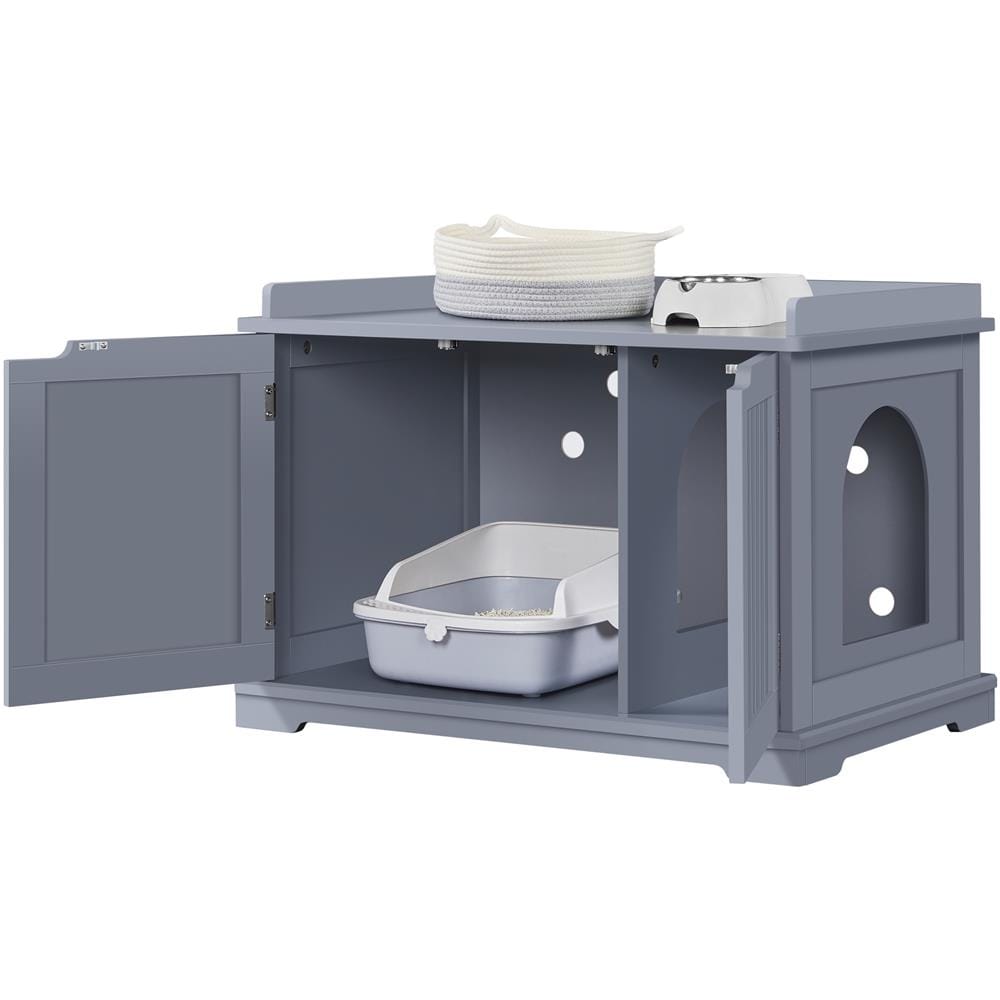 YAHEETECH - Mobile Lettiera Per Gatti In Legno Casette Per Gatti ...