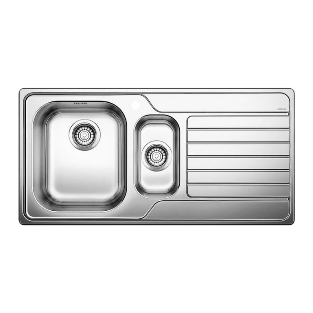 BLANCO - DINAS 6 S Lavello montato su piano Rettangolare Acciaio ...