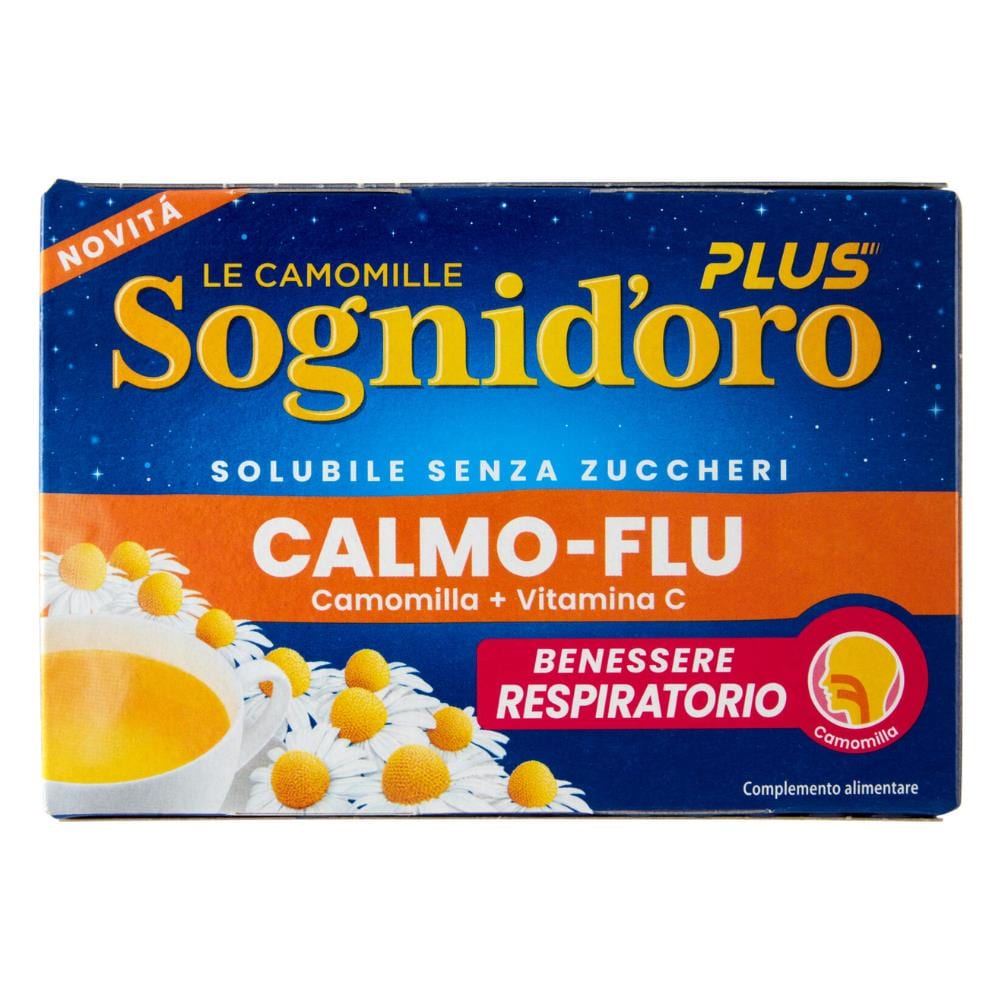SOGNI D'ORO - Sognid'oro Plus Calmo Flu Camomilla E Vitamina C ...