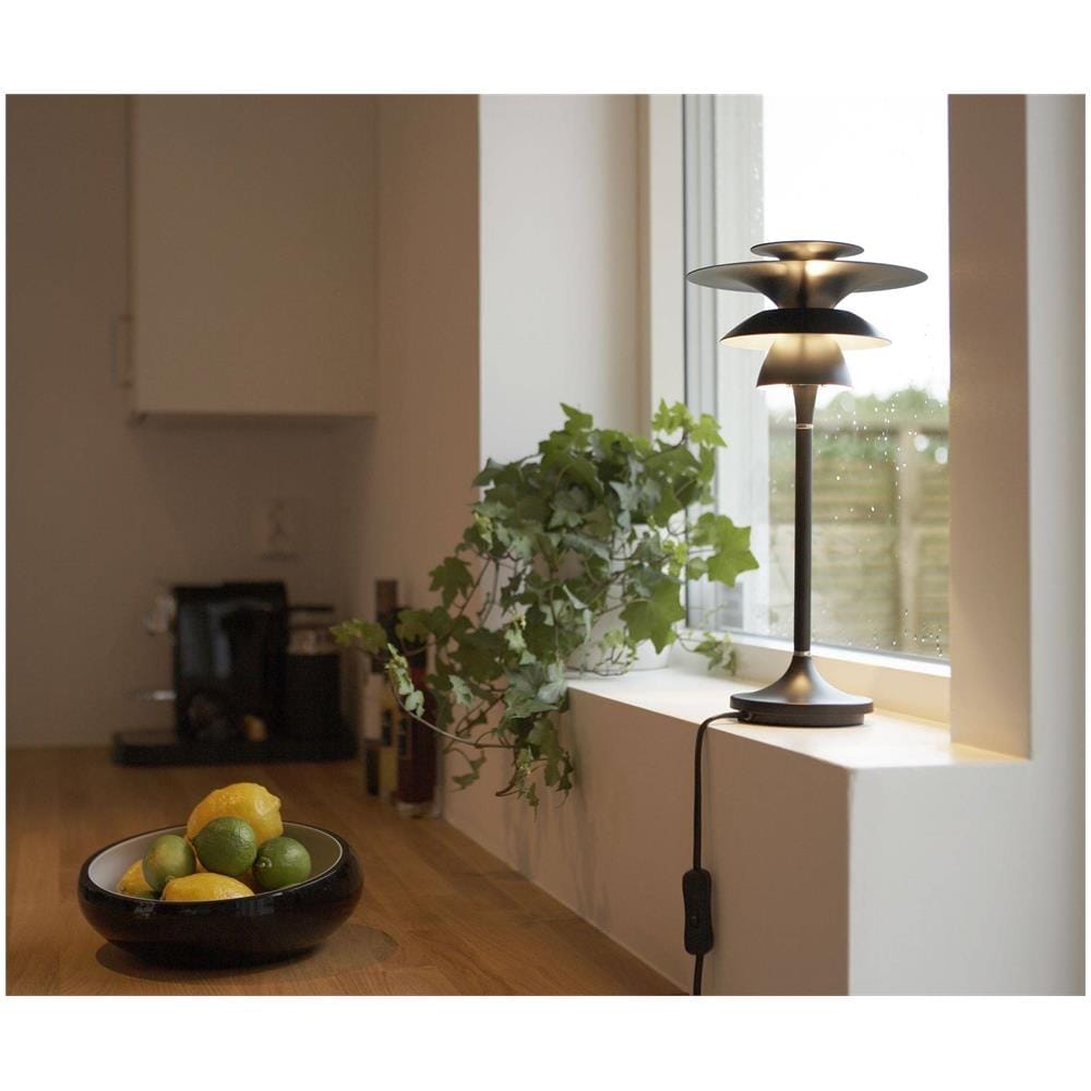Belid Lighting - Belid Picasso - Lampada Da Tavolo A 1 Luce Nero Opaco ...
