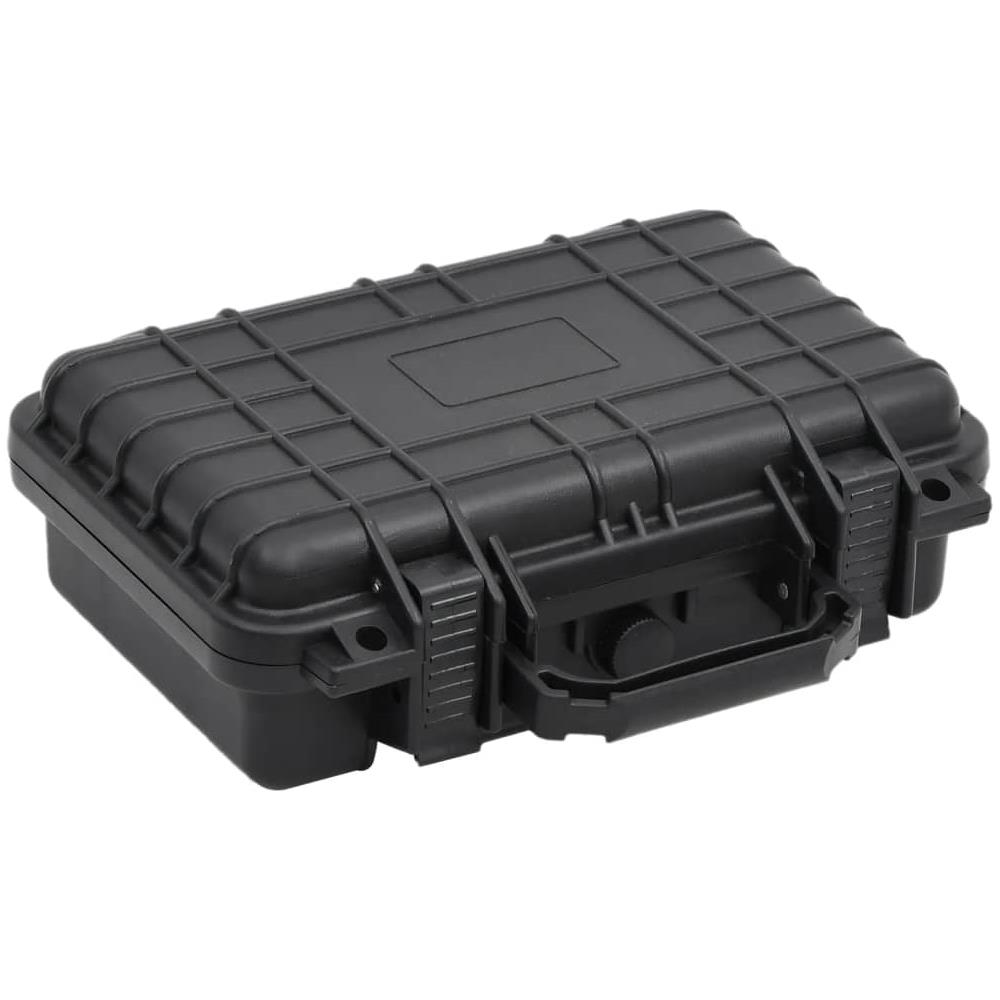 VIDAXL - Valigetta da Volo Portatile Nera 30x22x10 cm in PP - ePRICE