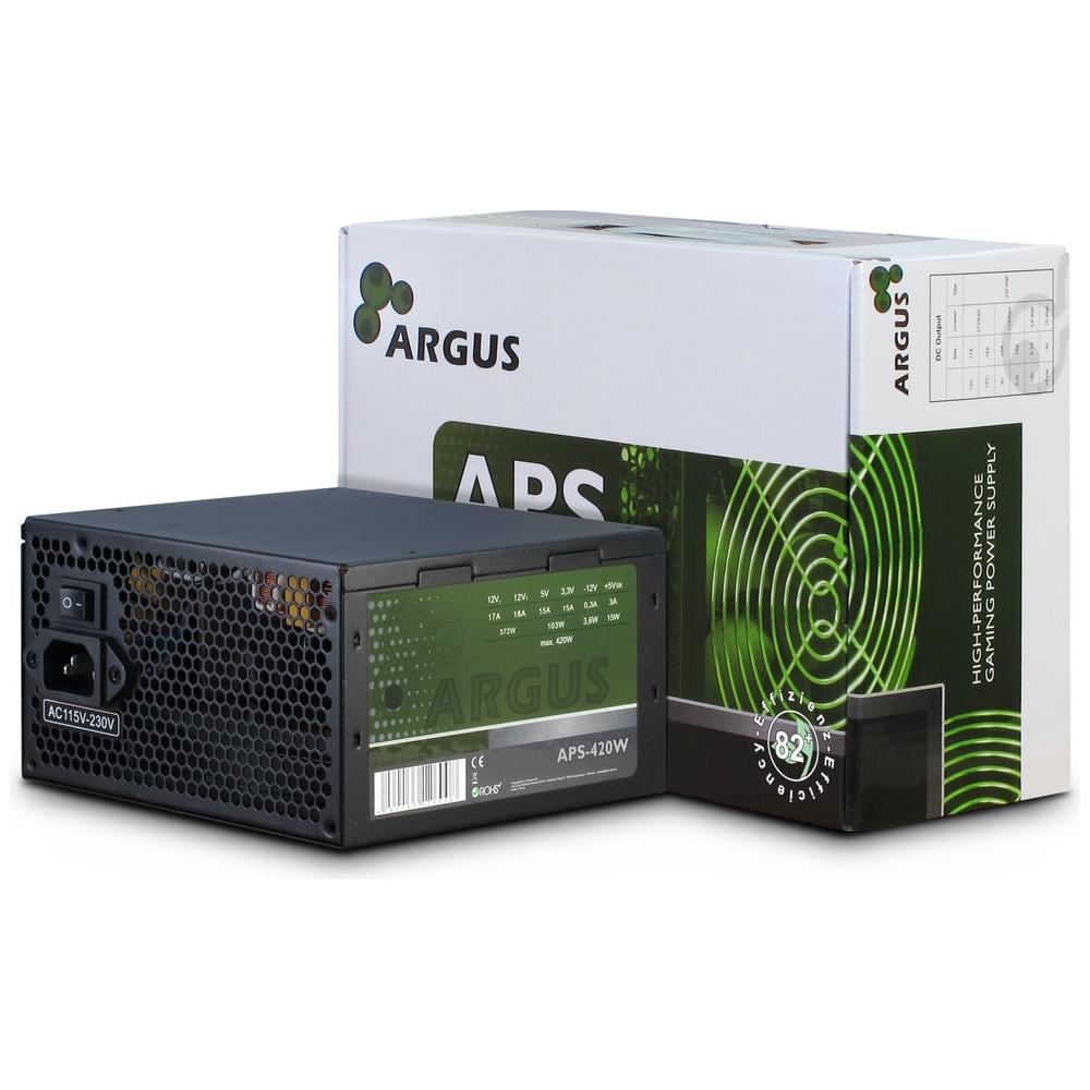 Inter-Tech - Argus APS-420W 420W ATX Nero alimentatore per computer ...