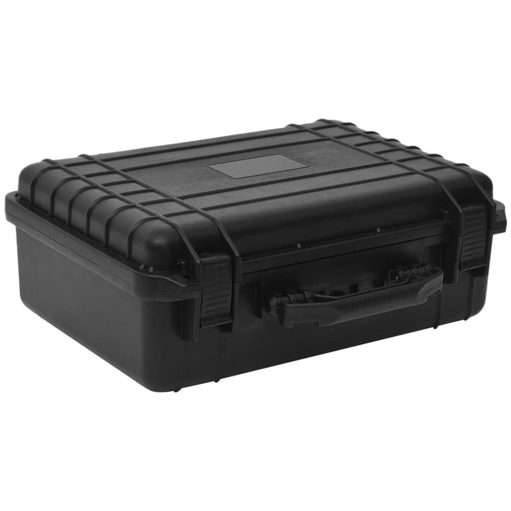 VIDAXL - Valigetta Da Volo Portatile Nera 47x36x18 Cm In Pp - ePRICE