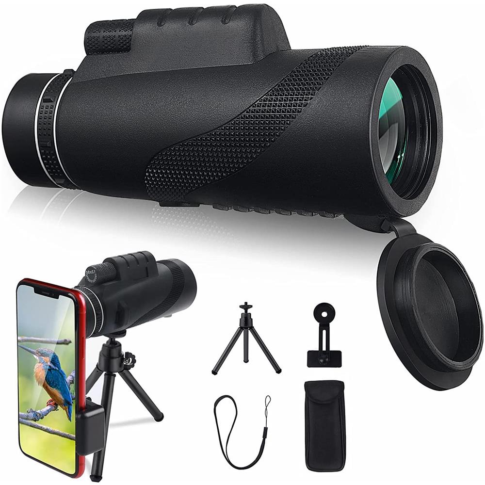 CHRONUS - Telescopio Monoculare 12x50 Hd Ad Alta Potenza Impermeabile ...