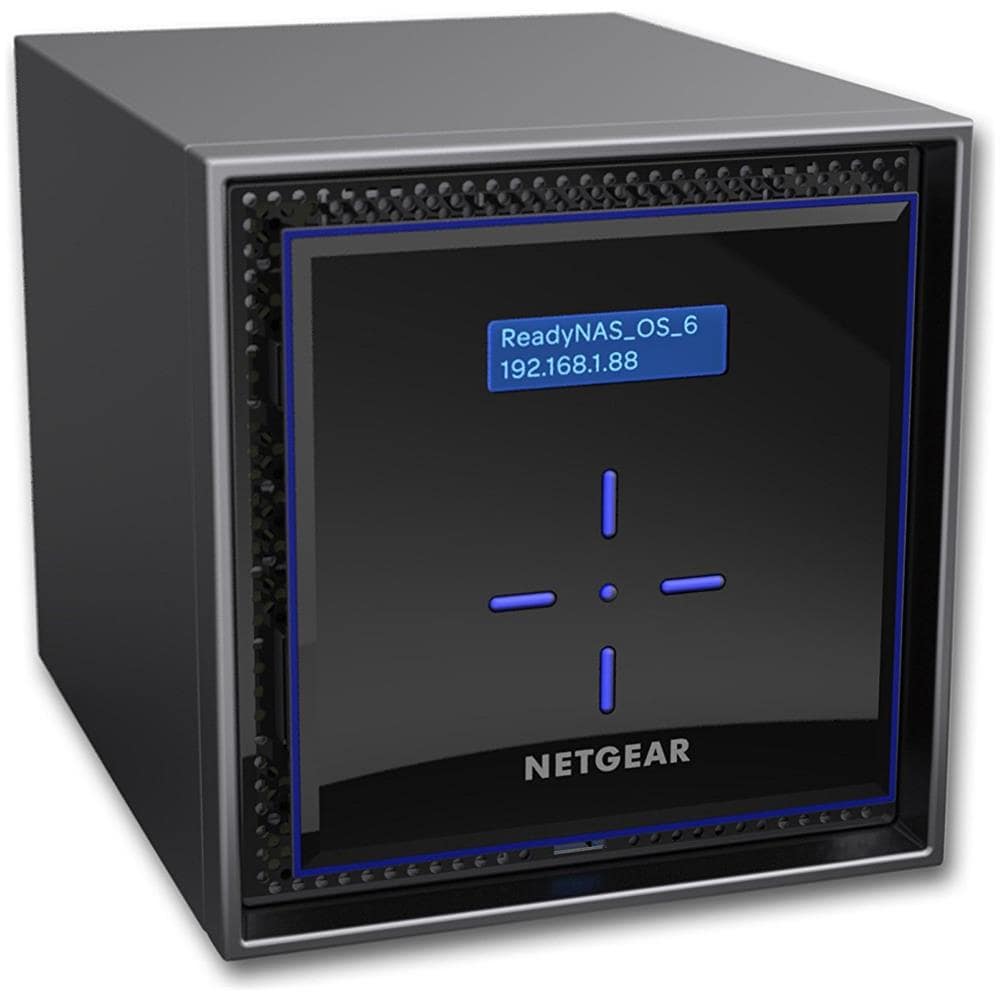 NETGEAR - NAS ReadyNAS 424 4 Slot Hard Disk (Diskless) Interfacce 2 x ...