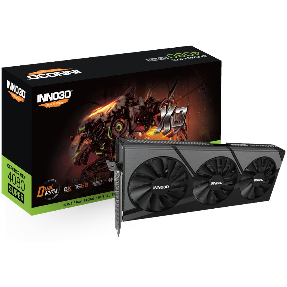 Inno3D - Geforce RTX 4080 16GB GDDR6X PCI Express x16 4.0 / 3 x ...