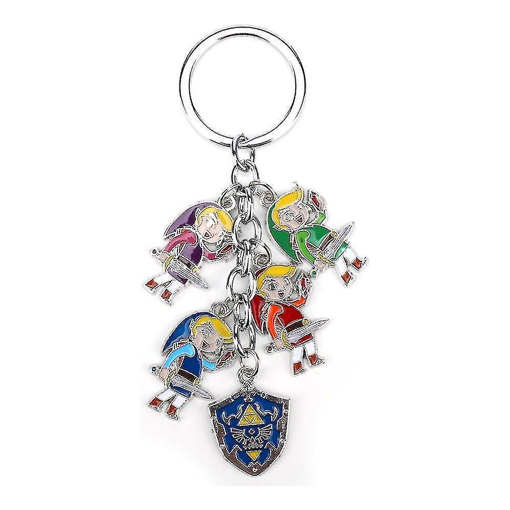 SLD - Legend Of Zelda Shield Caratteri Colorati Bambola Metallica 5 ...