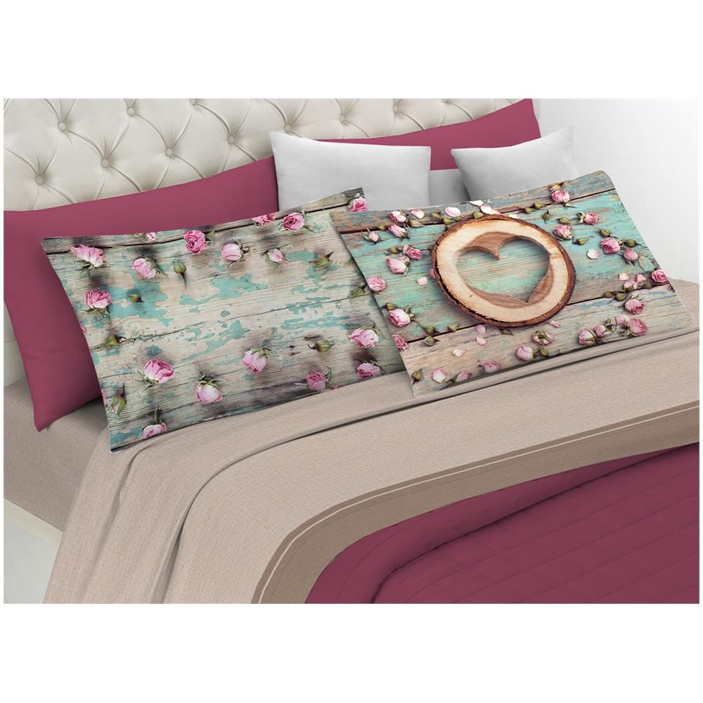 BIANCHERIAWEB - Completo Lenzuola In 100% Cotone Linea Digitale Spin ...