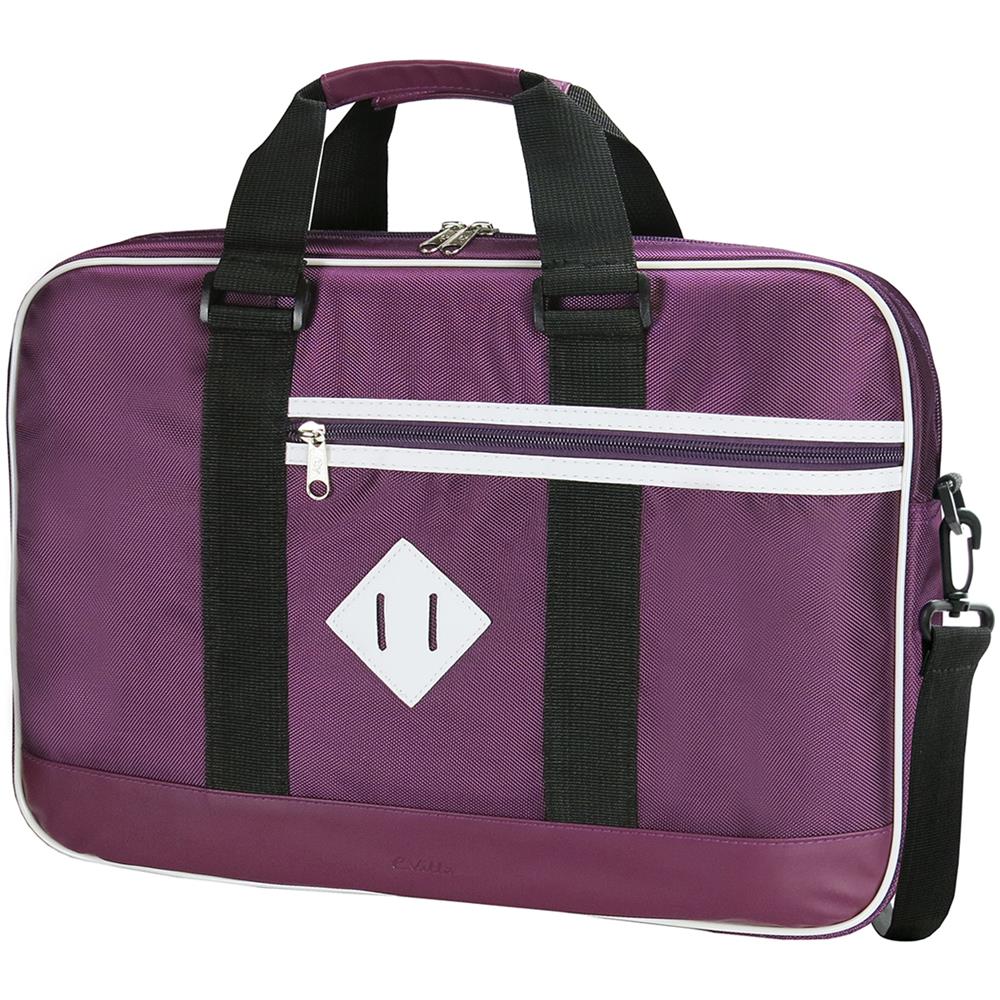 E-VITTA - EVLB000711 13.3" Valigetta ventiquattrore Nero, Porpora borsa ...