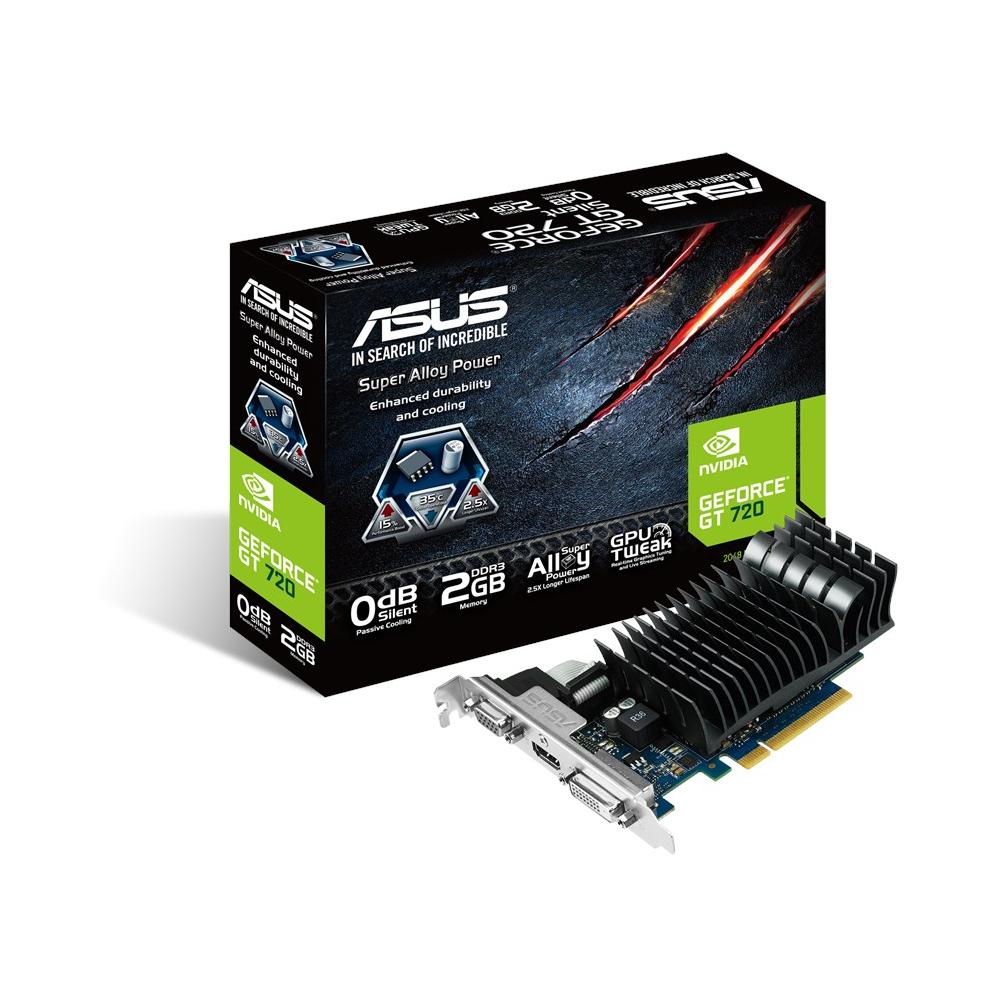 ASUS - GeForce GT 720 2 GB DDR3 Pci-E DVI-D / HDMI / D-Sub Low Profile ...