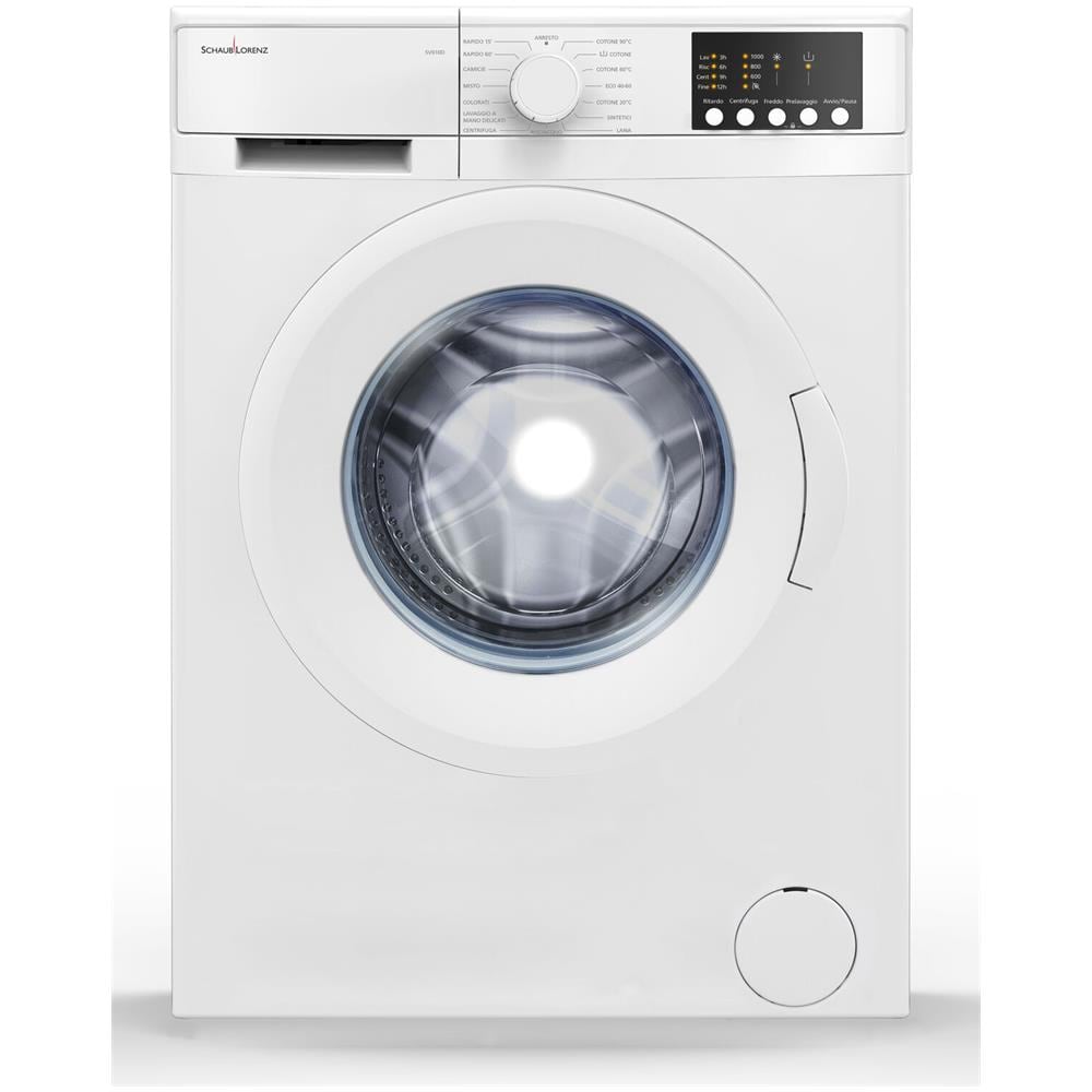 SCHAUB LORENZ - Lavatrice Slim SV610SD 6 Kg Classe D Centrifuga 1000 ...