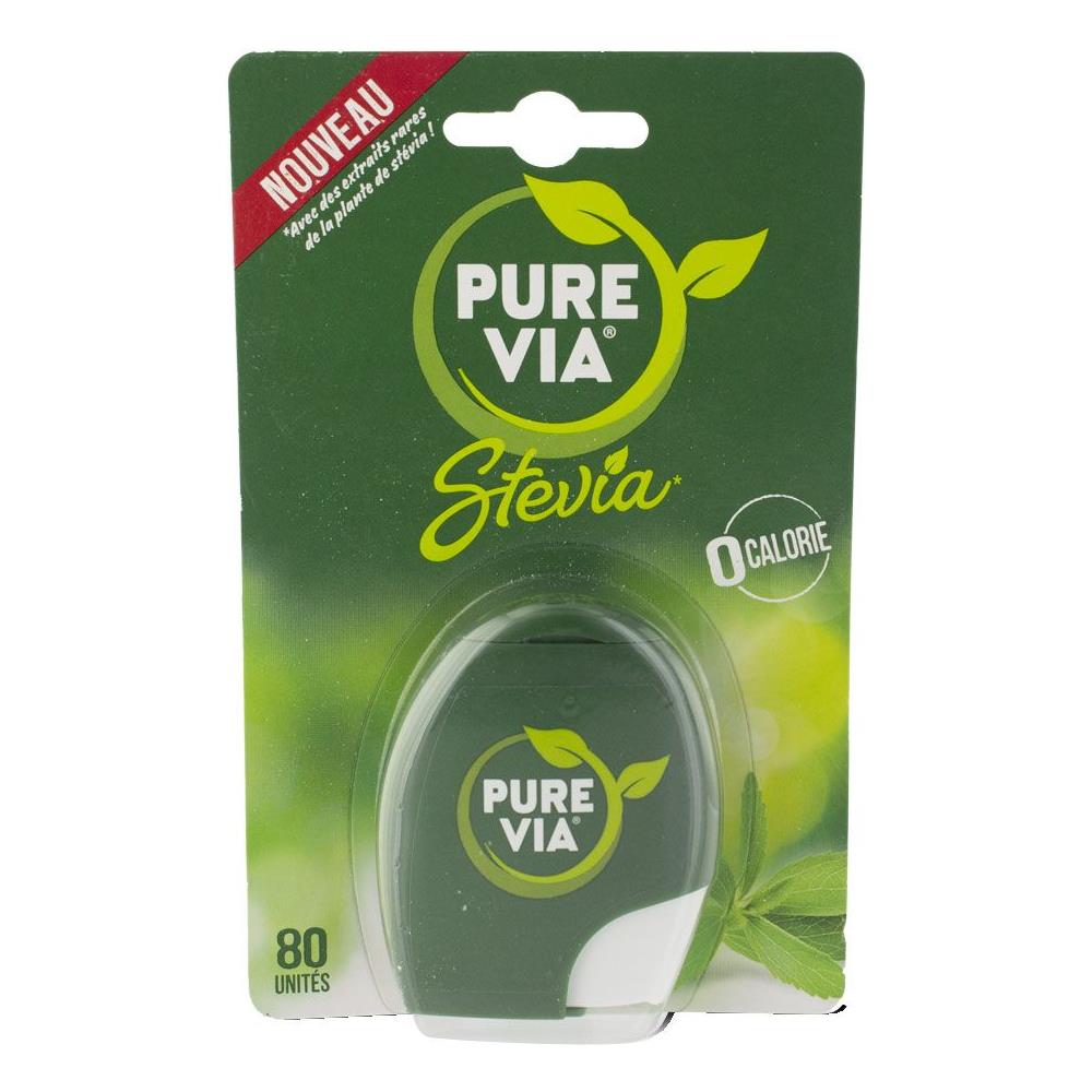 Pure via - Distributore Stevia 80 Compresse Pure Via - ePRICE