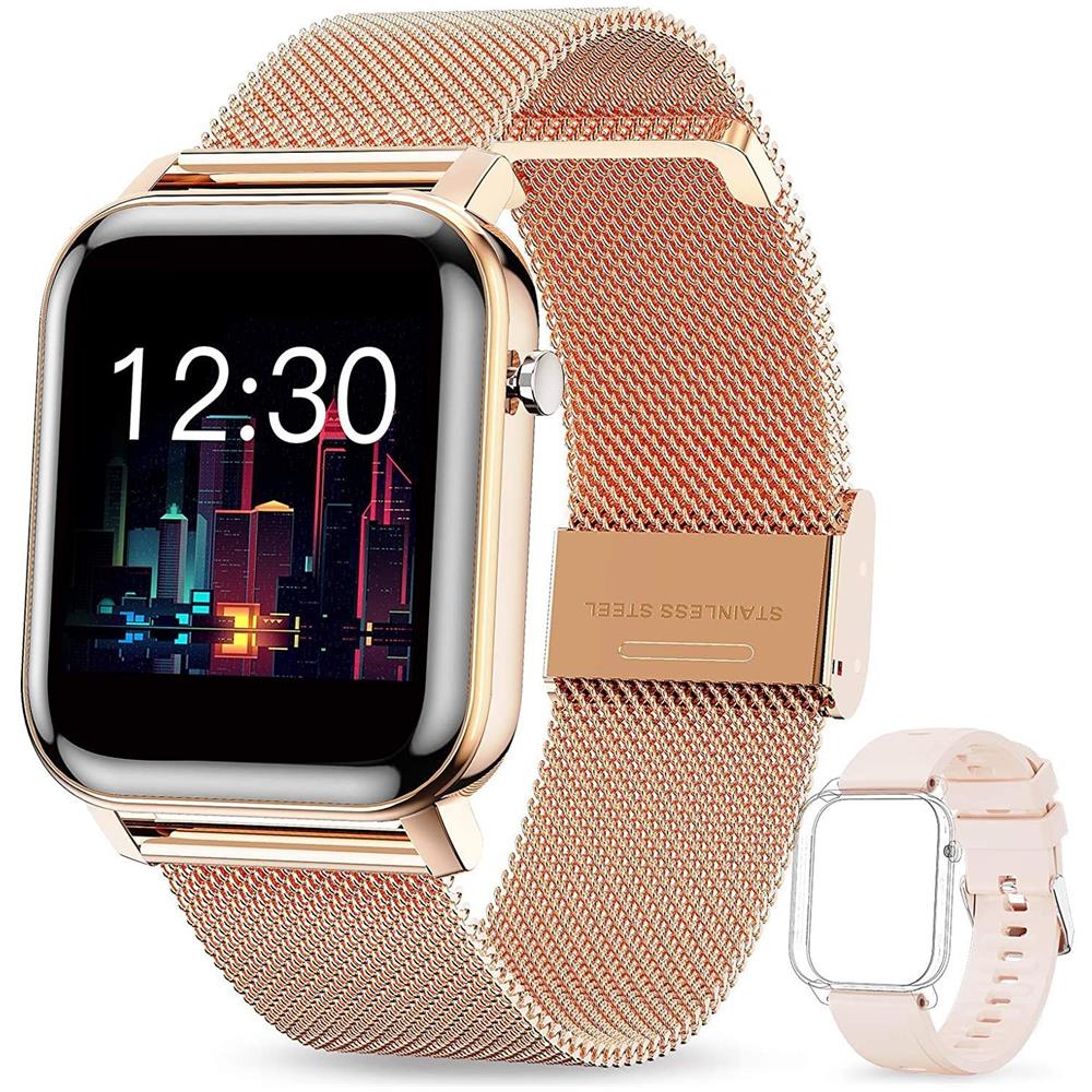 Chronus - Smartwatch Chronus Sn87 Impermeabile Fitness Tracker-oro - ePRICE