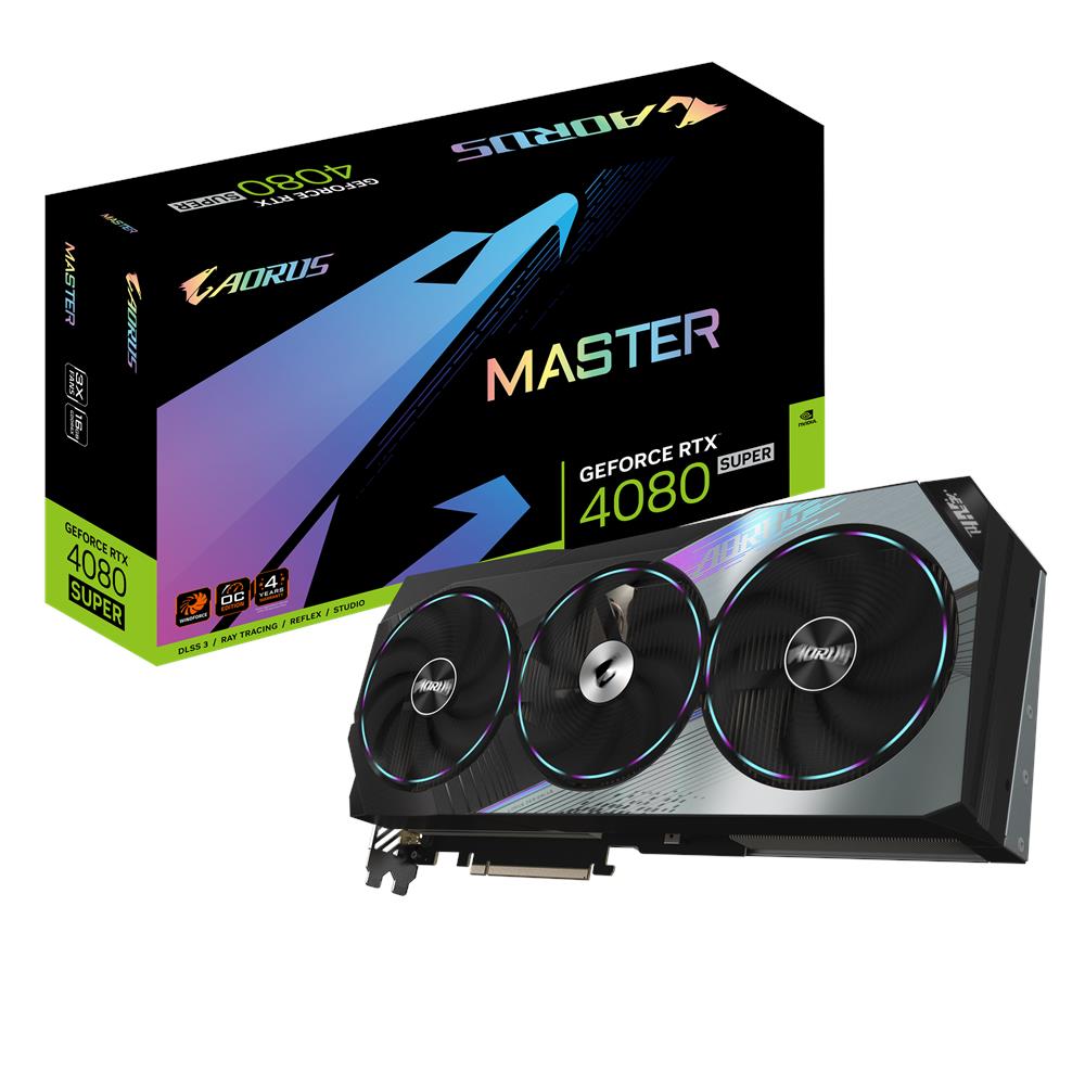 Gigabyte - GeForce RTX 4080 SUPER 16 GB GDDR6X PCI Express 4.0 3 x ...