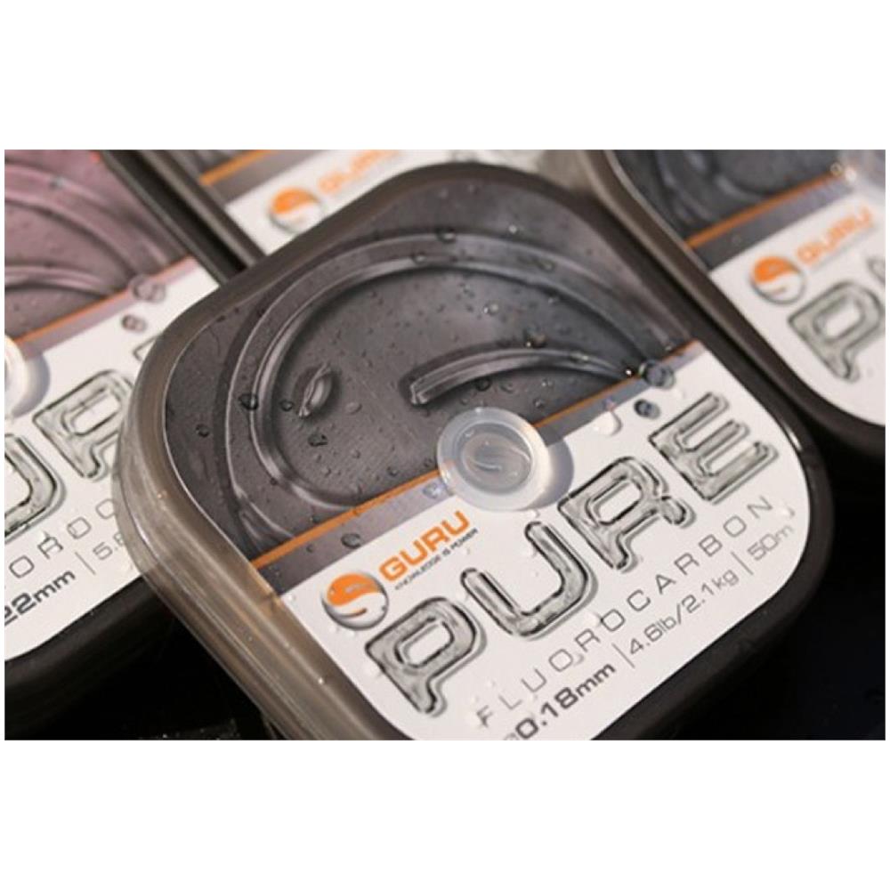 Guru - Filo Pure Fluorocarbon (da 0,10 A 0,25 Mm) 12 Trasparente - ePRICE