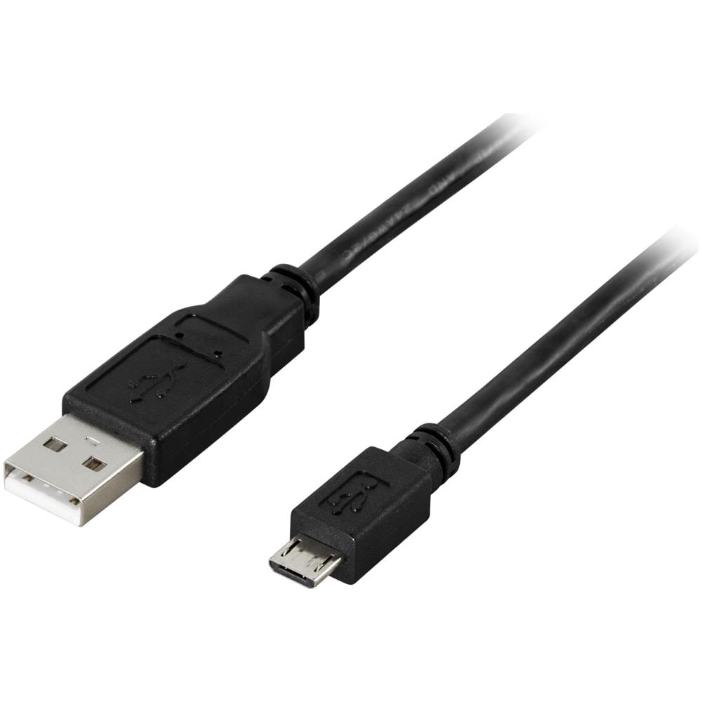 DELTACO - Usb 2.0 Da Tipo A A Usb Micro-b, 5 Pin, 2 M, Nero - ePRICE