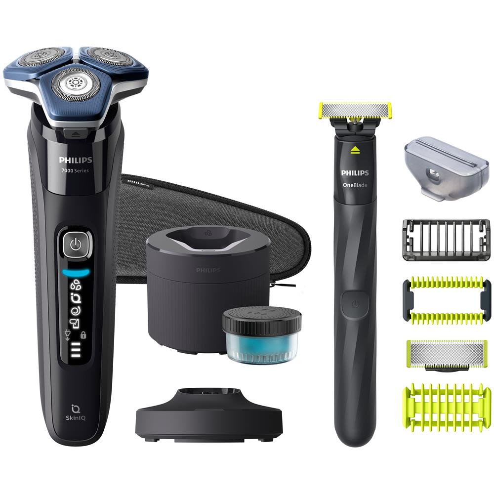 Philips - Rasoio Elettrico SHAVER S7886/78 Wet & Dry Series 7000 Colore ...